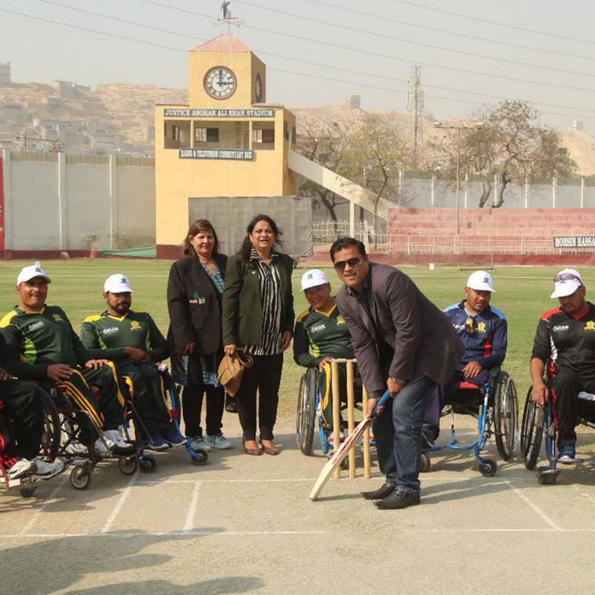 Asghar Ali Shah Stadium Clock Tower – Global Clock Time